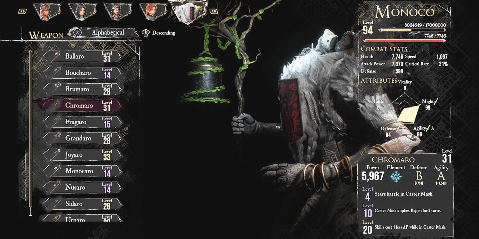 Best Monoco Weapons in Clair Obscur Expedition 33