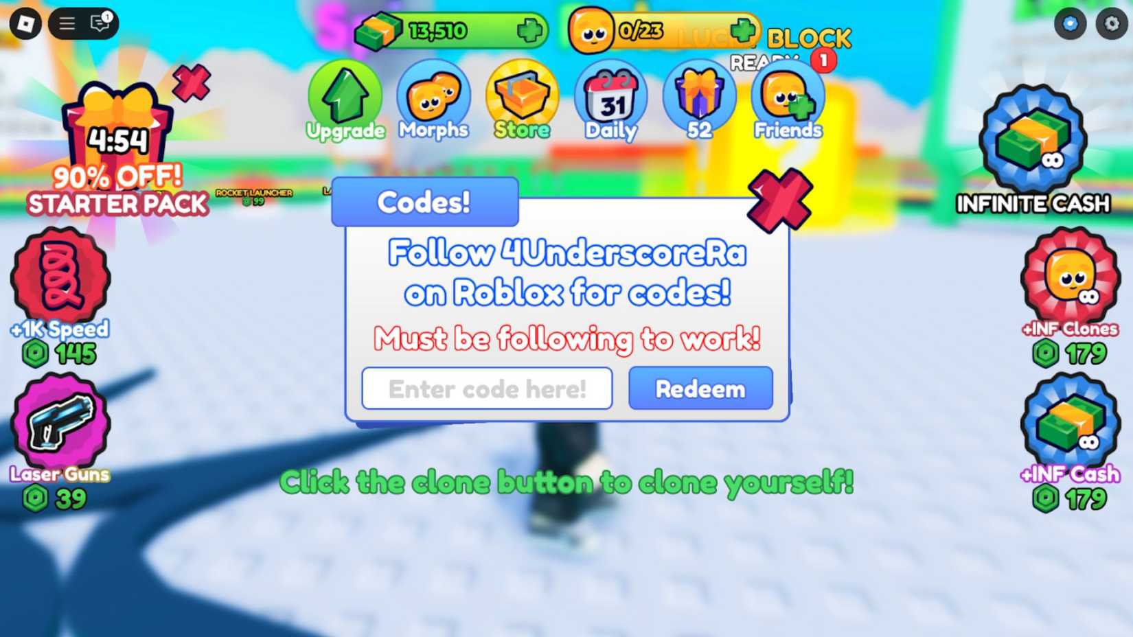 Roblox Clone Brainrot Codes