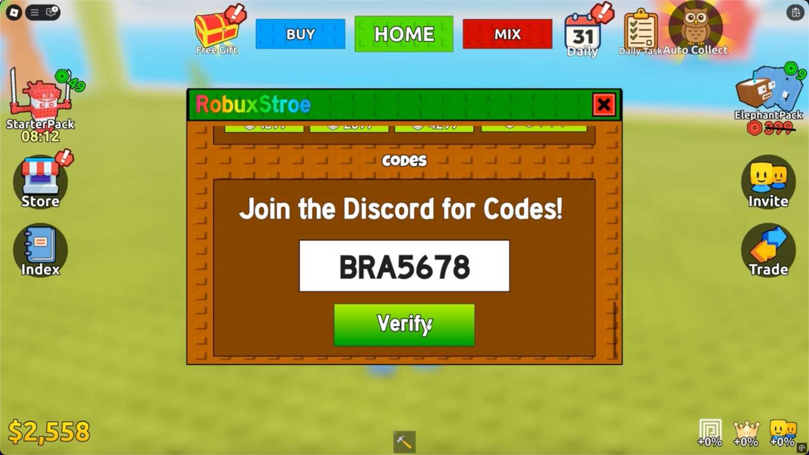 Roblox Craft A Brainrot Home Codes