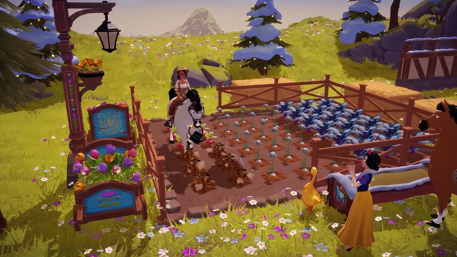 Disney Dreamlight Valley - Wishblossom Ranch Expansion Announcement Trailer