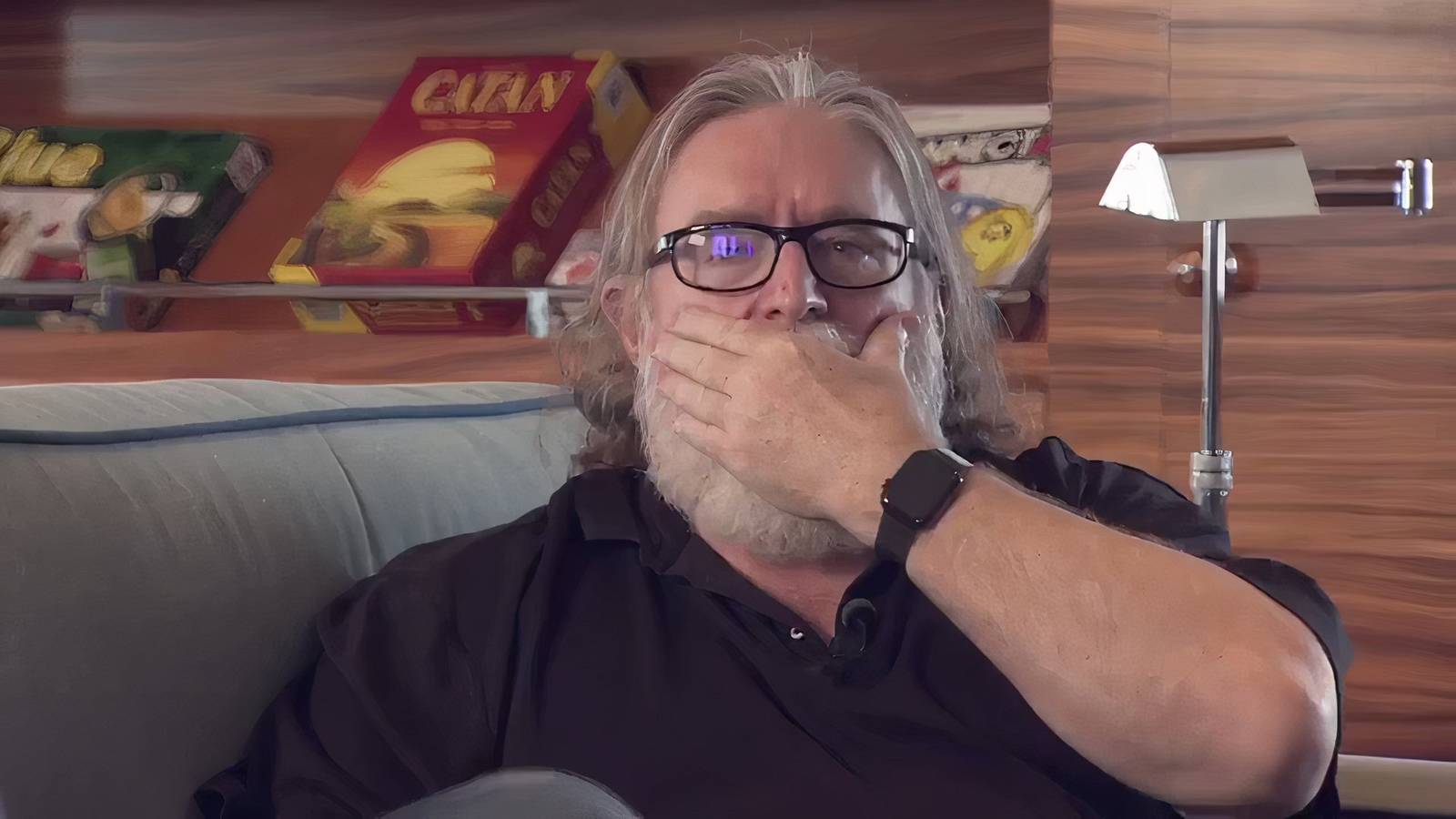 Gabe Newell Reveals He Gets Flamed Playing Valve Game