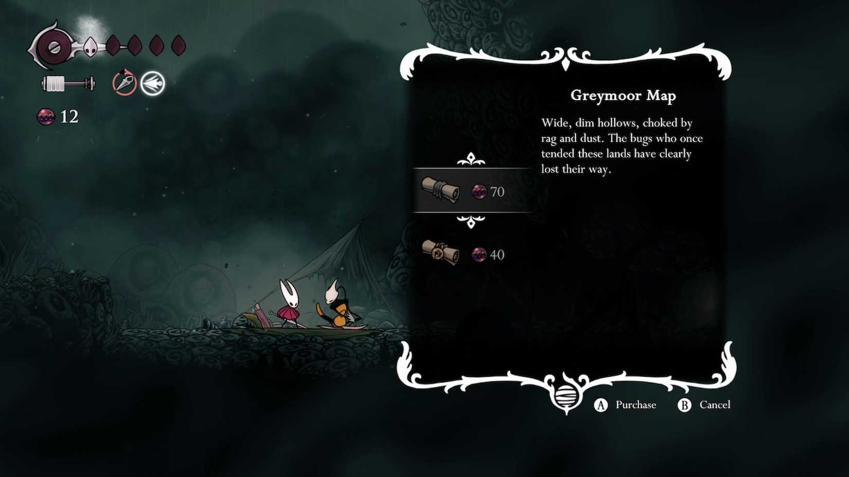 Greymoor Map Location in Silksong