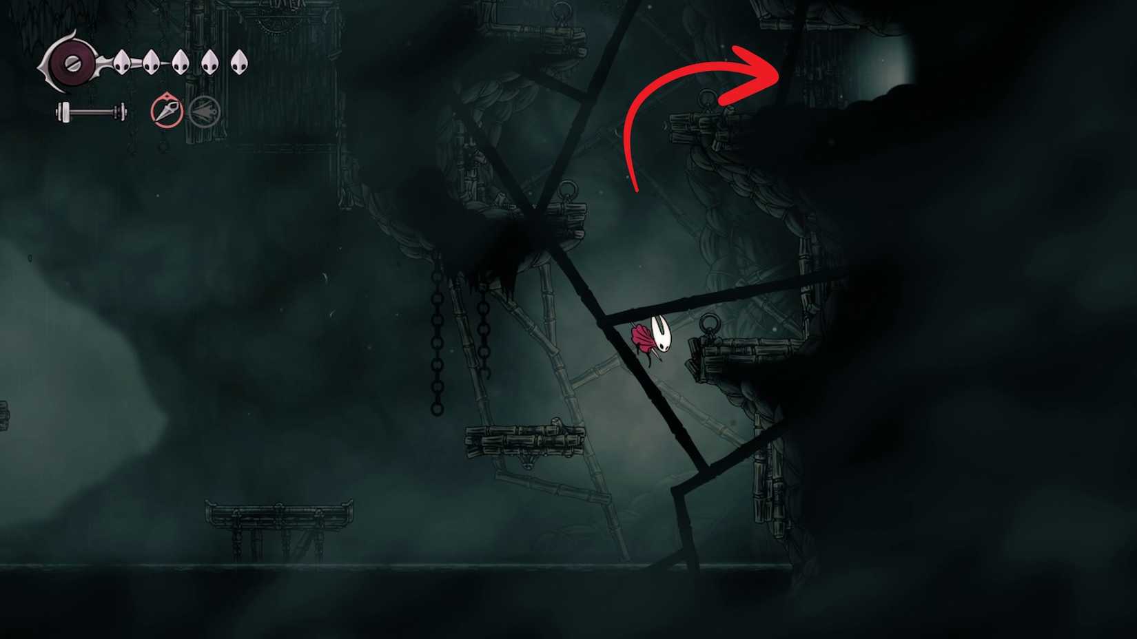 Greymoor Map Location in Silksong