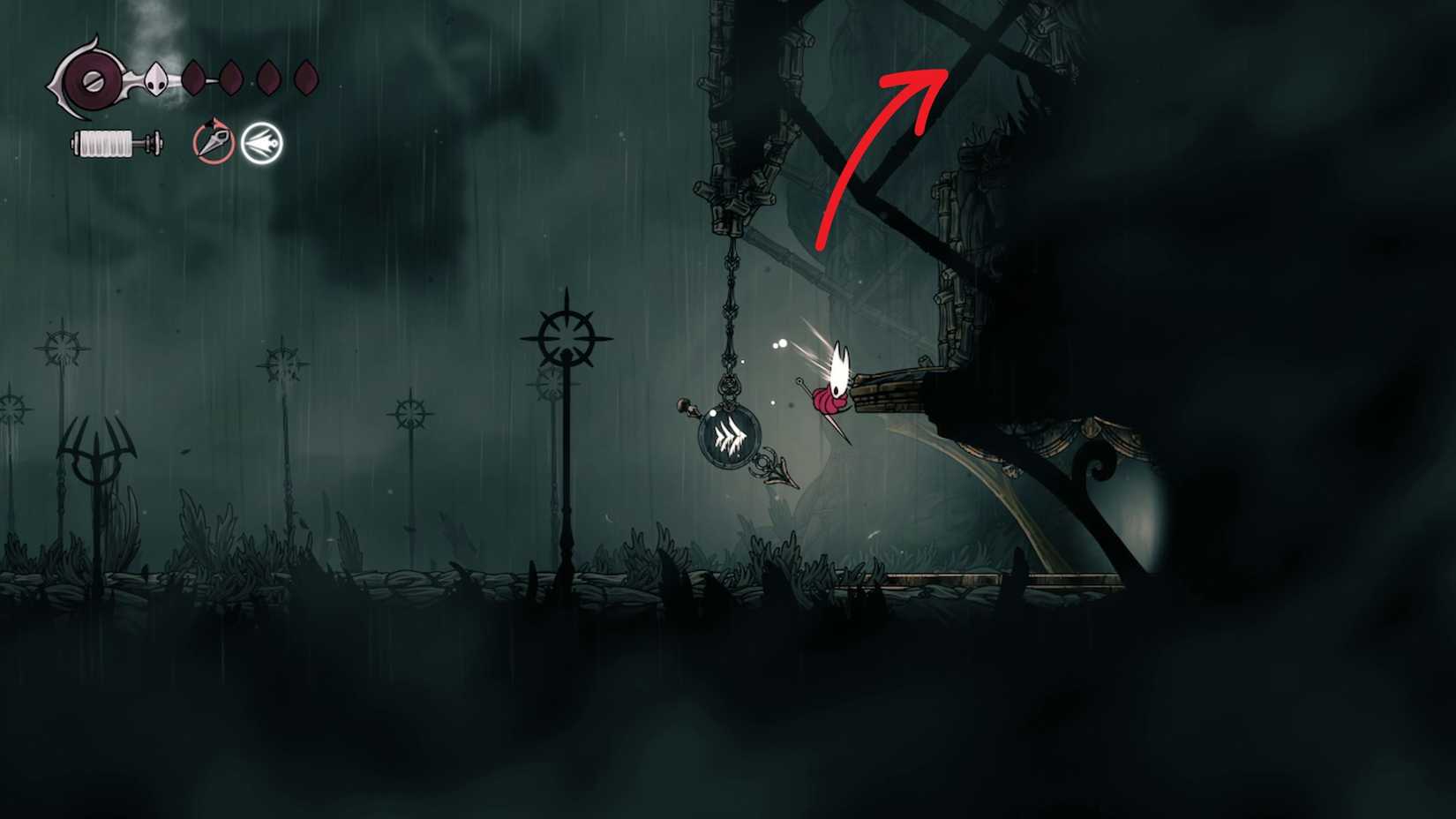 Greymoor Map Location in Silksong