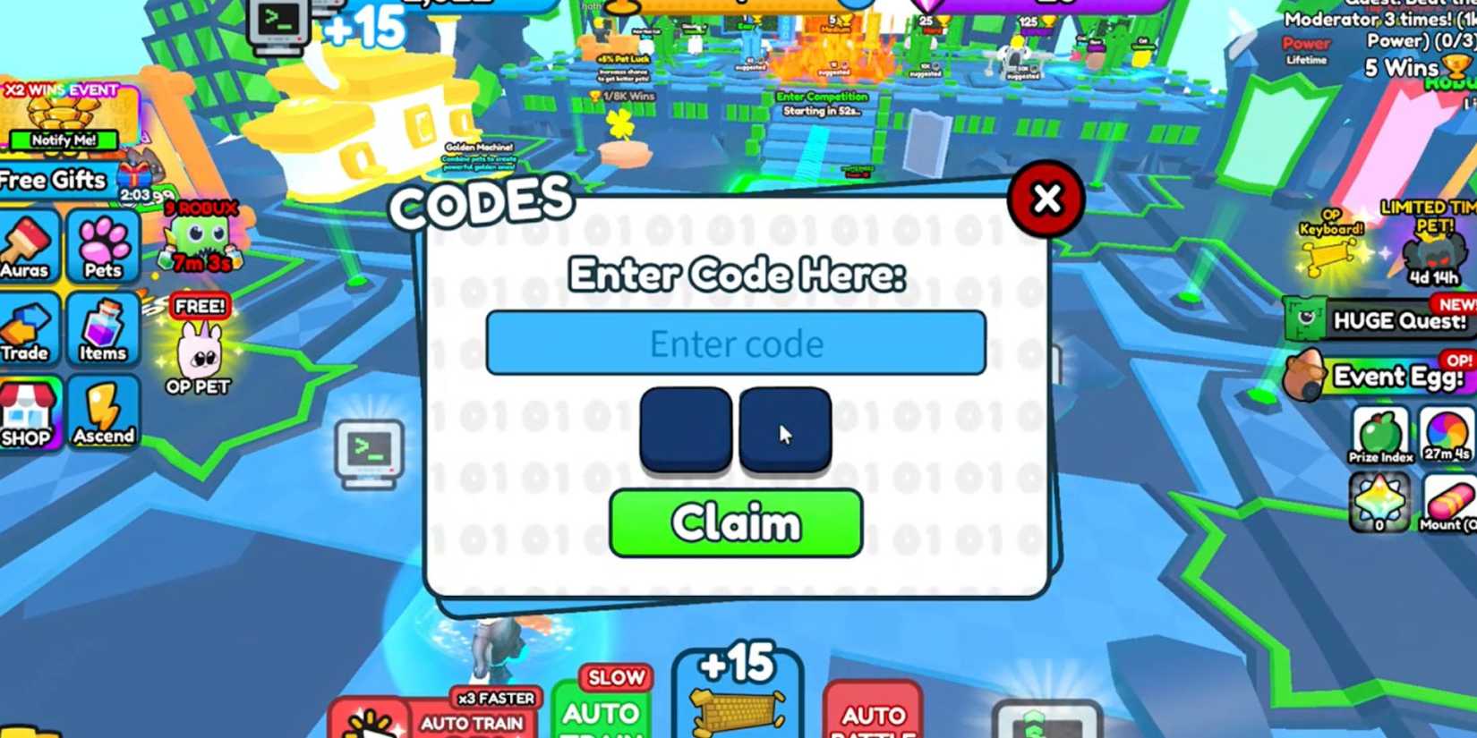 Roblox Hacker Showdown Simulator Codes
