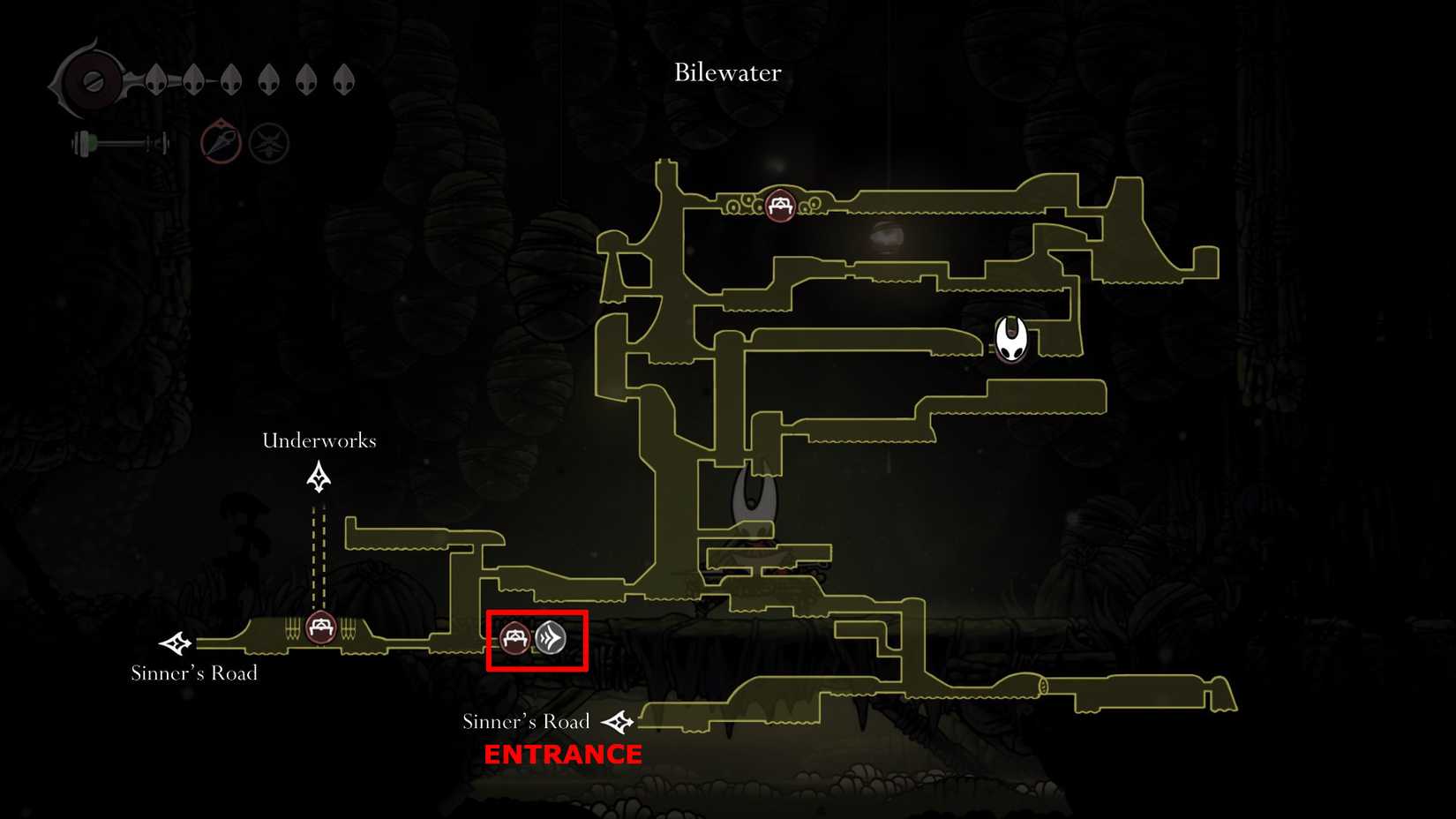 All Bilewater Bench Locations in Silksong