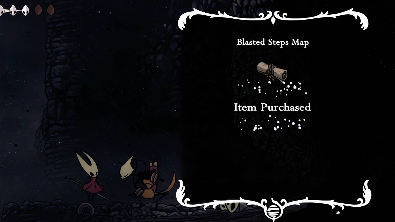 Where to Find the Blasted Steps Map in Hollow Knight: Silksong
