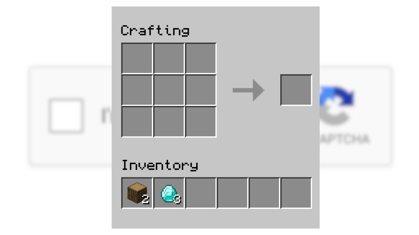 How to Craft a Diamond Pickaxe in I'm Not a Robot
