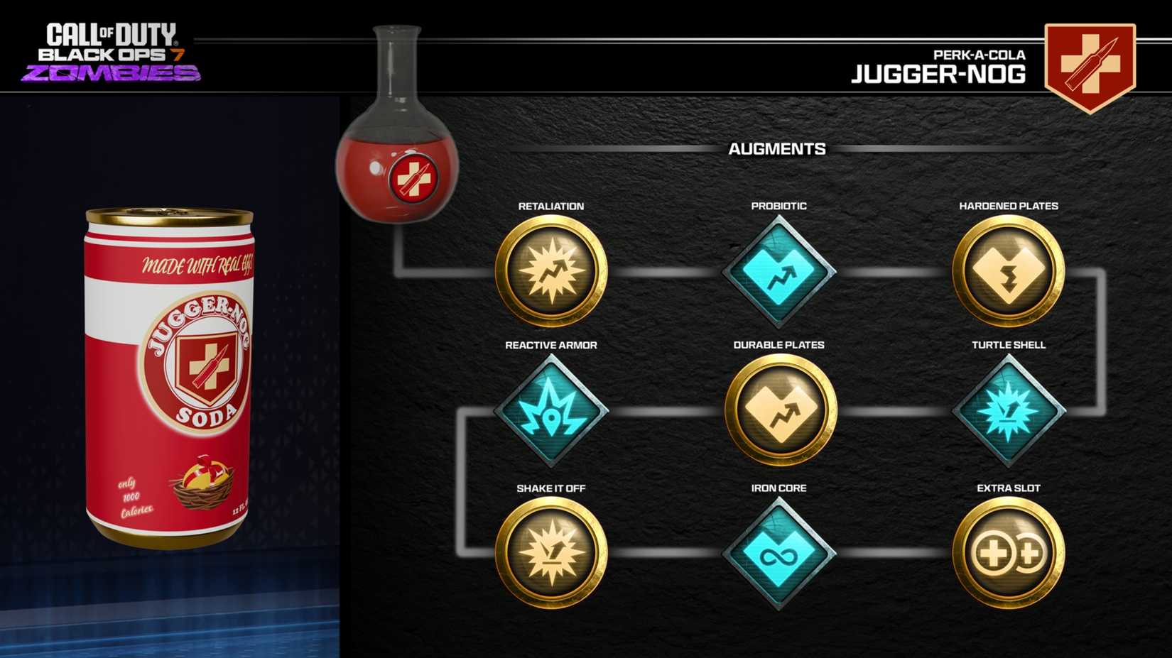 All Black Ops 7 Zombies Perks & Augments
