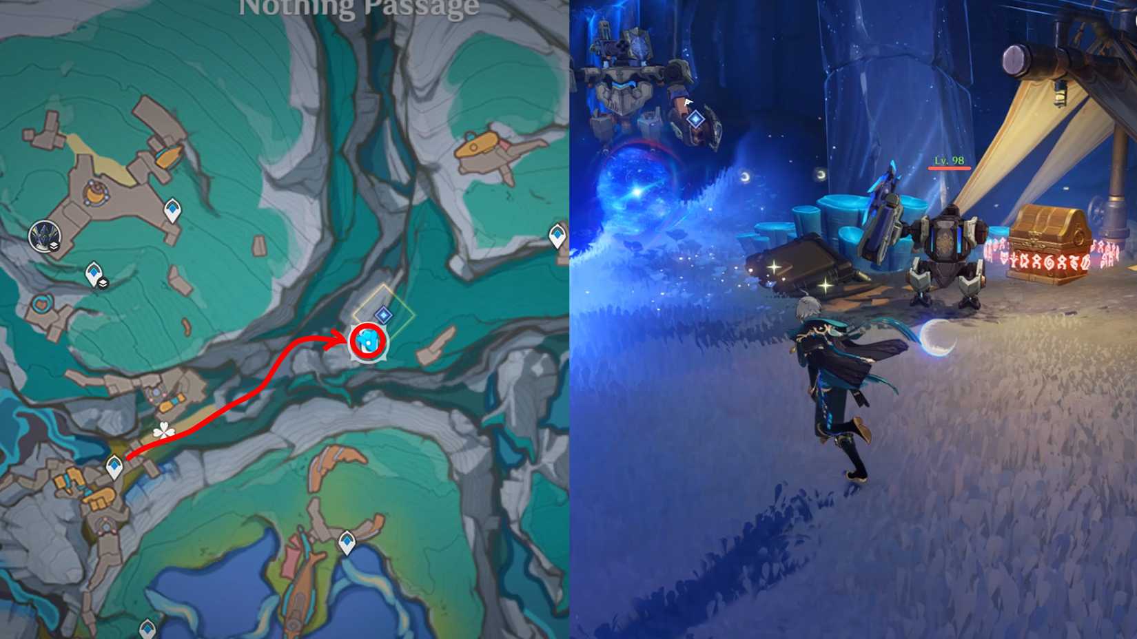 Lempo Isle Evermoon Seal And Treasure Vault Locations In Genshin Impact