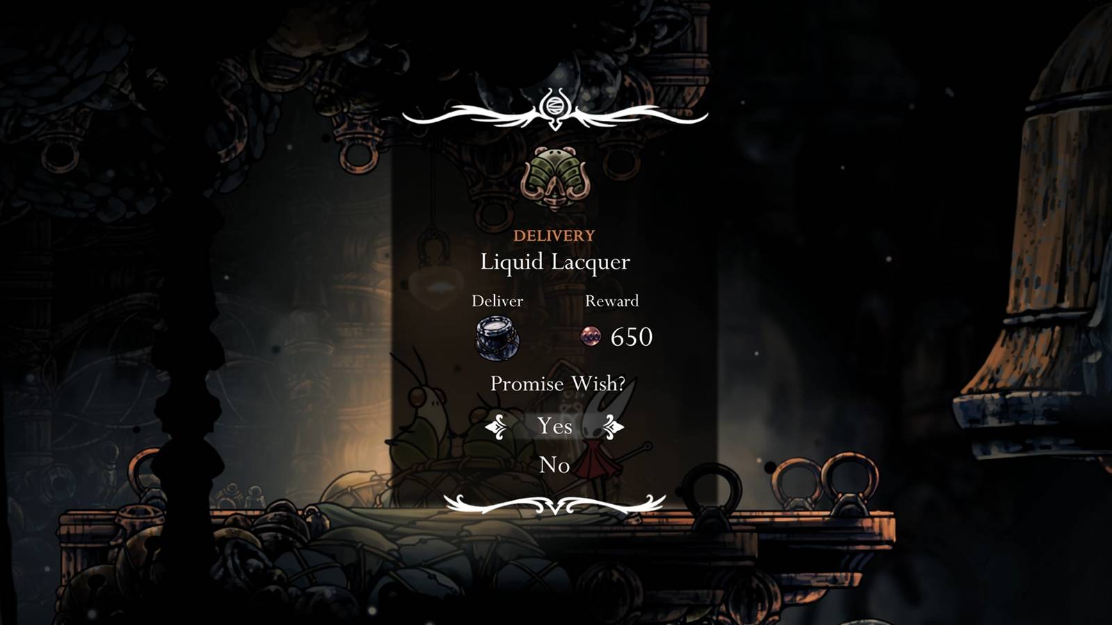 Liquid Lacquer Quest In Silksong (What To Do With Mask Maker)