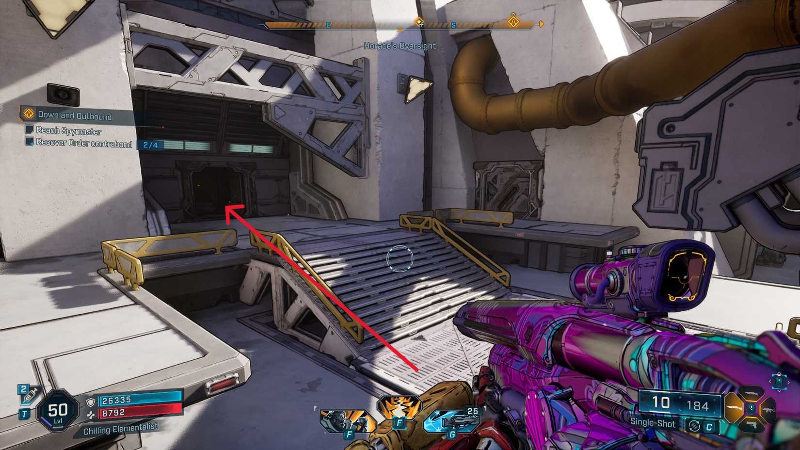 All Order Contraband Locations in Down and Outbound (BL4)