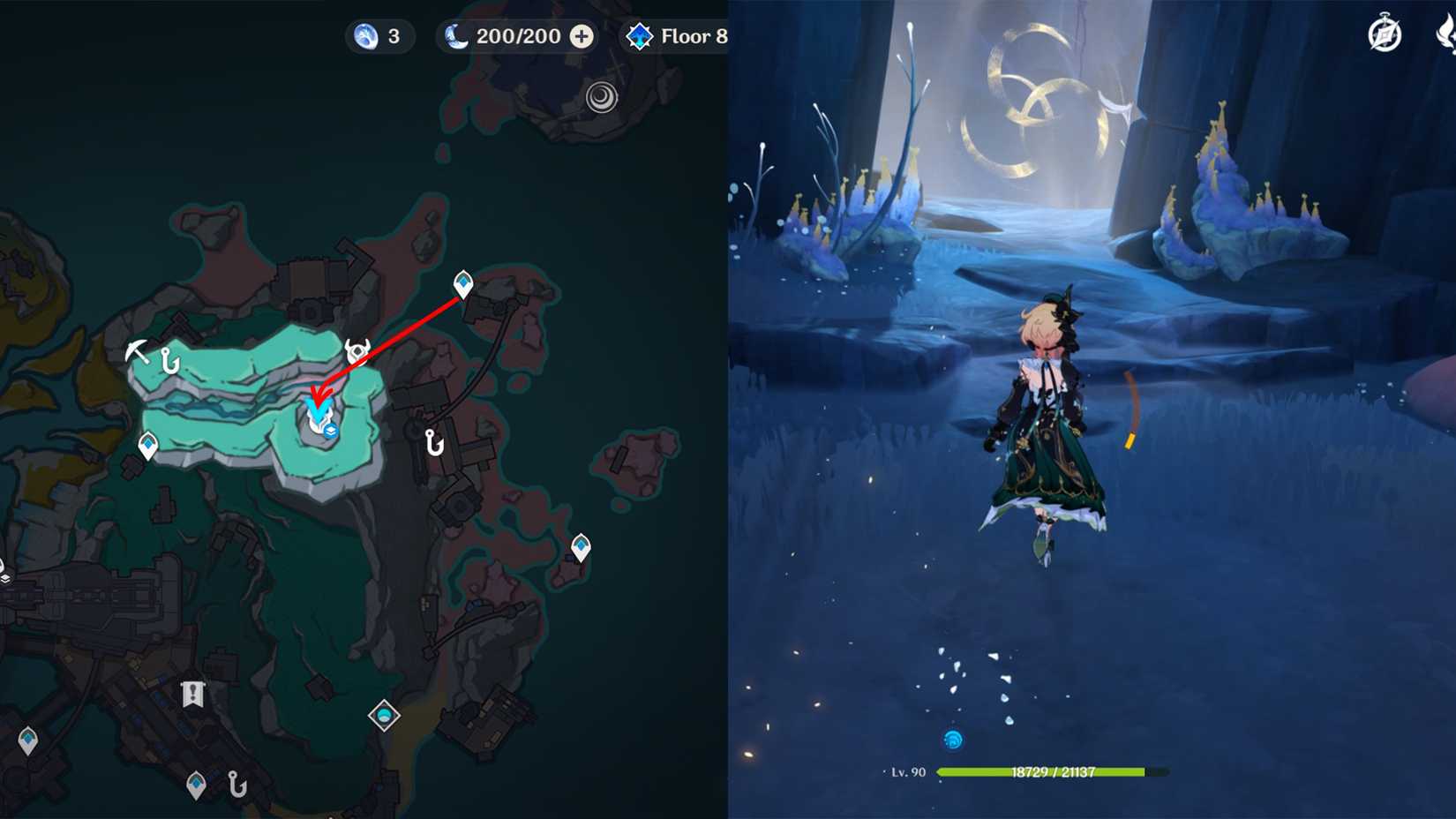 Paha Isle Evermoon Seal And Treasure Vault Locations In Genshin Impact