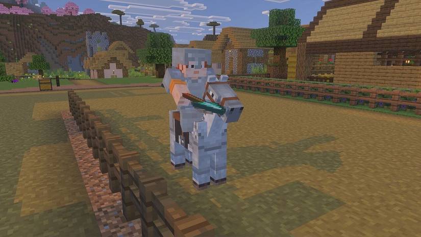 Minecraft Reveals New Tiered Weapon in the Mounts of Mayhem Update