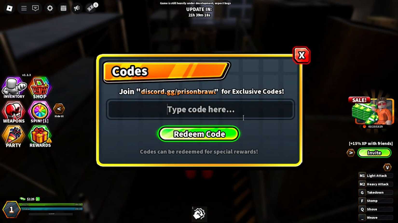 Roblox Prison Brawl Codes