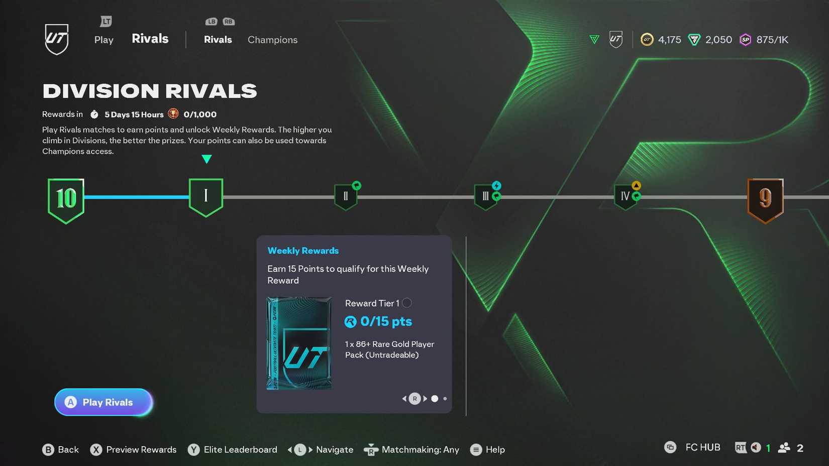 EA FC 26 Ultimate Team Rivals, Champs & Squad Battle Rewards Release Times