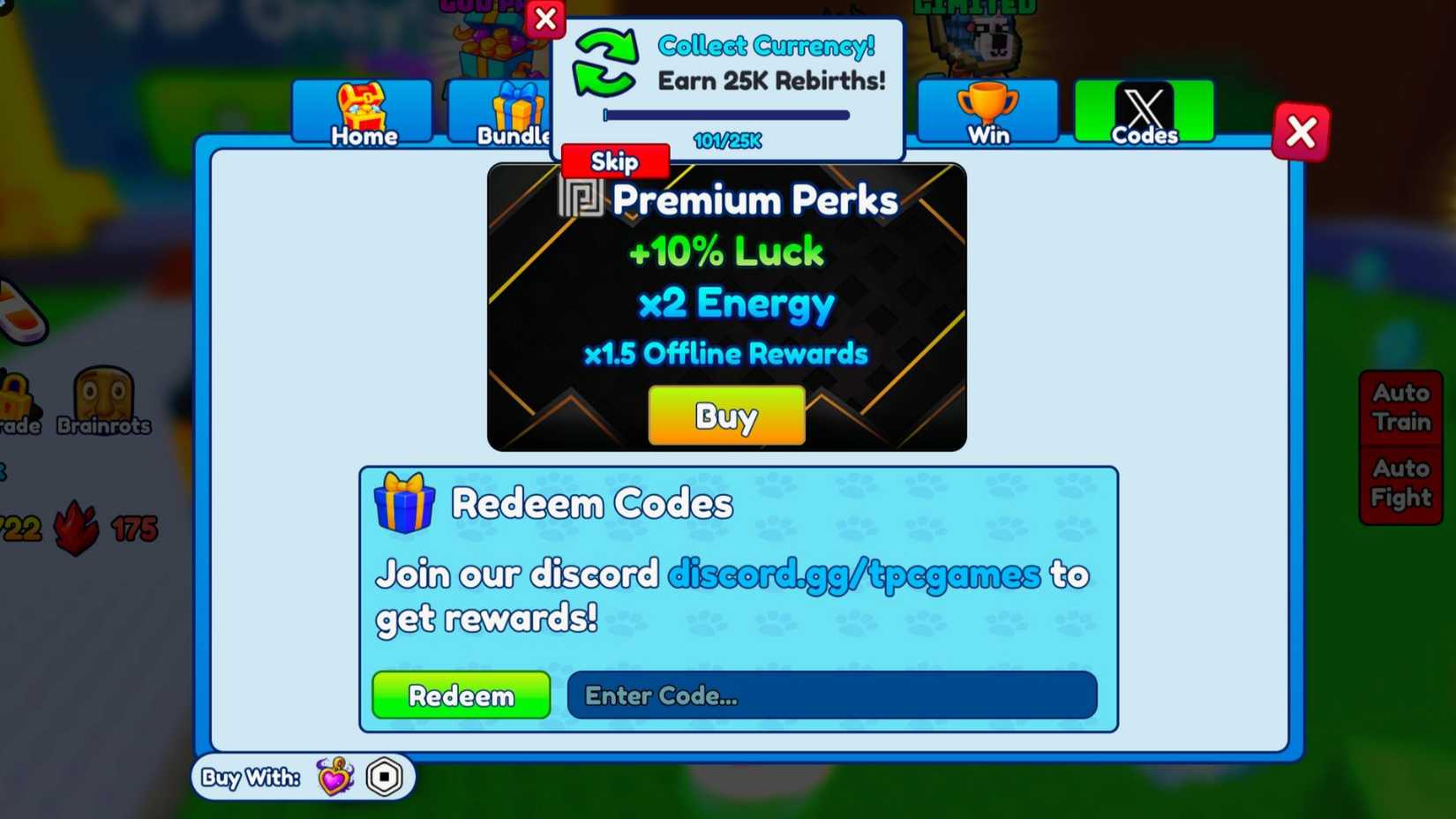 Roblox Save Brainrot Codes