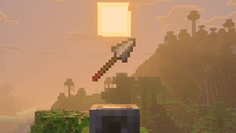Minecraft Reveals New Tiered Weapon in the Mounts of Mayhem Update