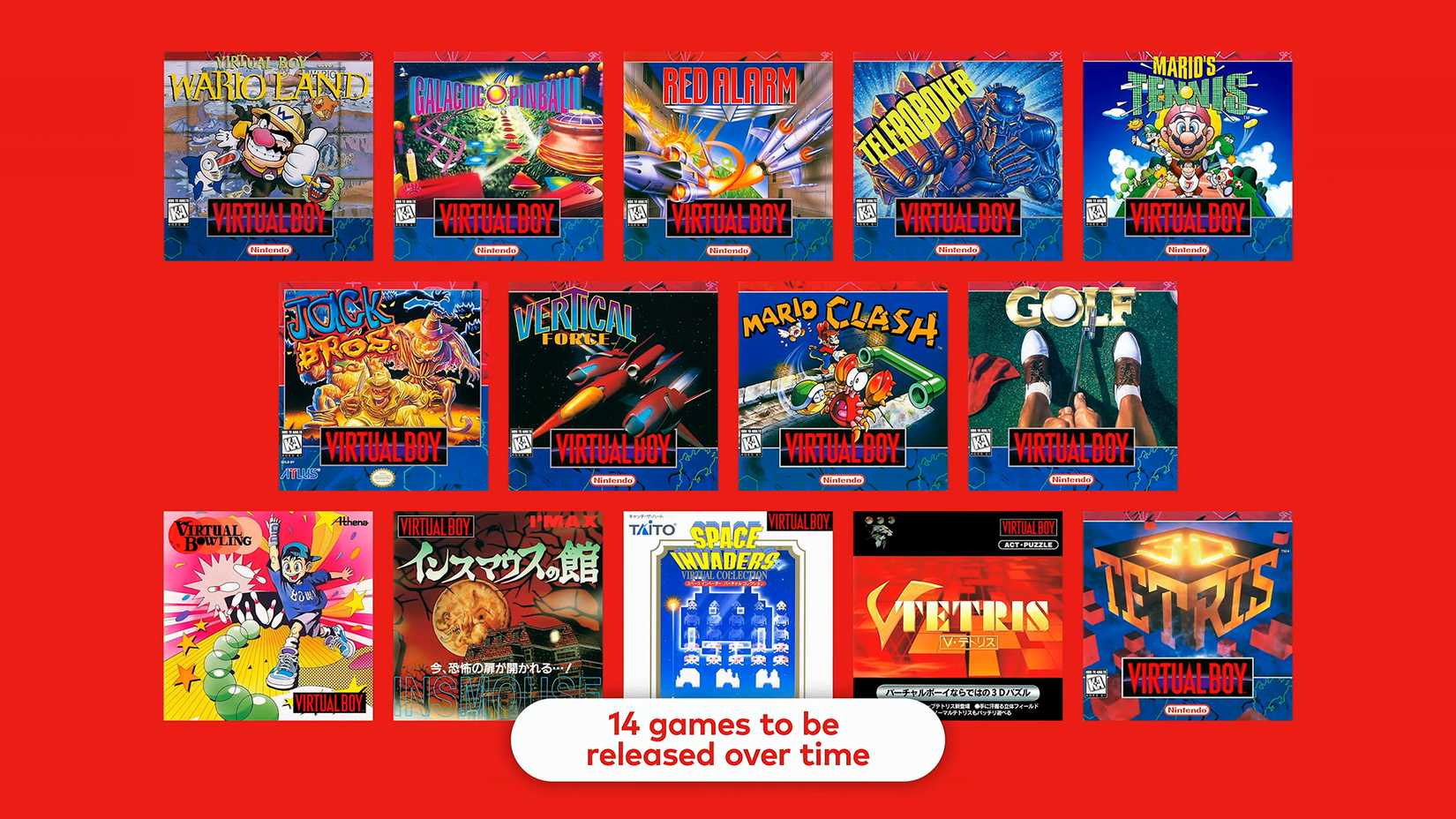 Virtual Boy Games Are Coming to Nintendo Switch Online, But There's a Big Catch