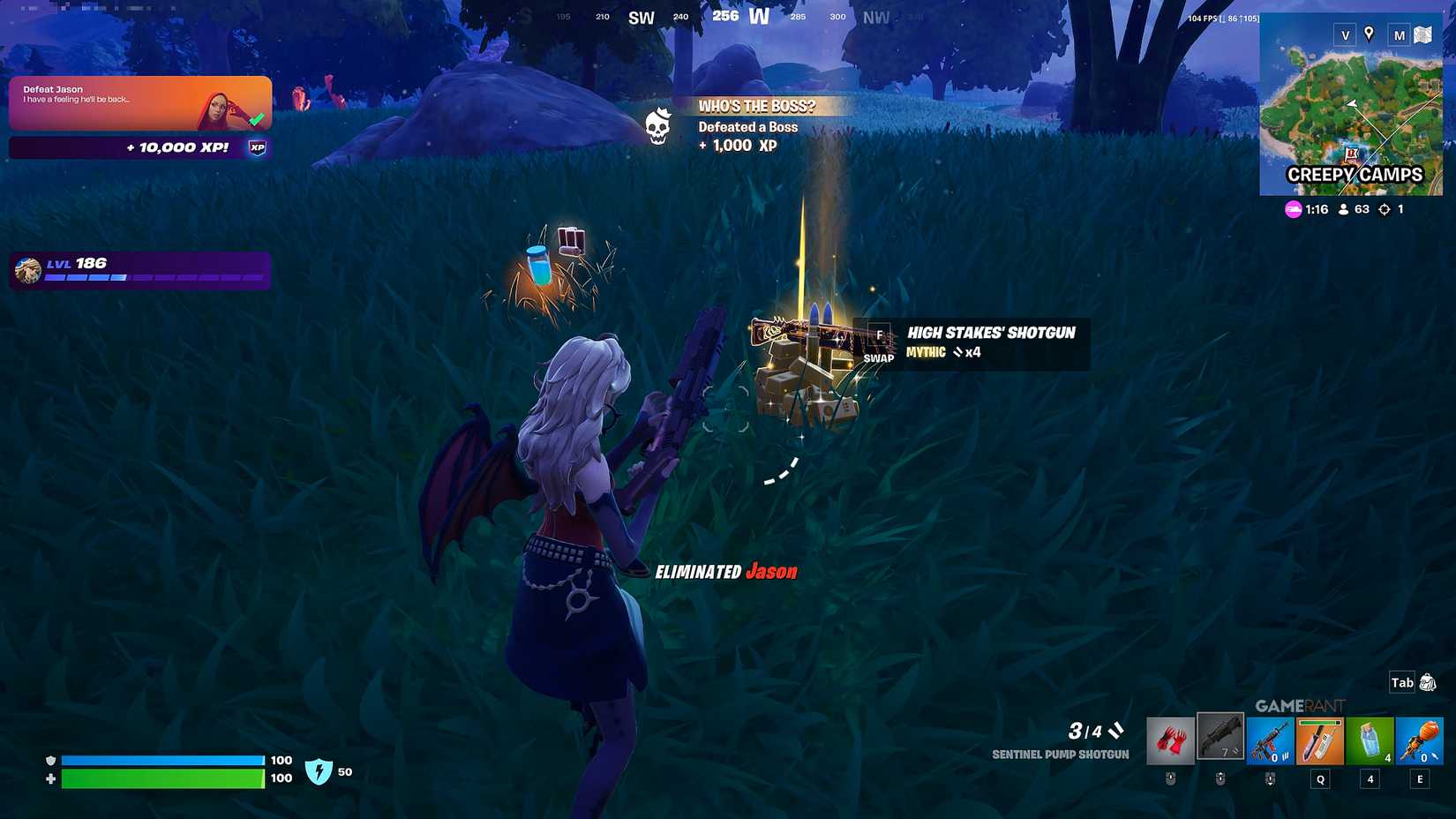 Where to Find & Defeat Jason in Fortnite (Fortnitemares)