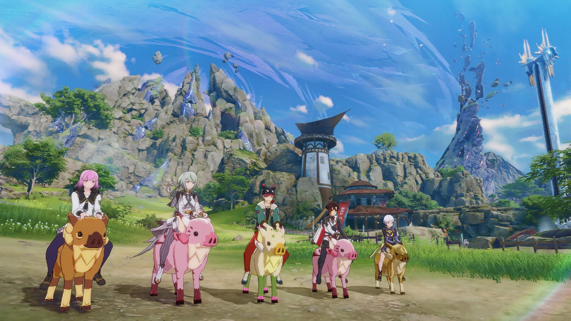 Bandai Namco's Anime MMORPG Blue Protocol Returns With New Beta