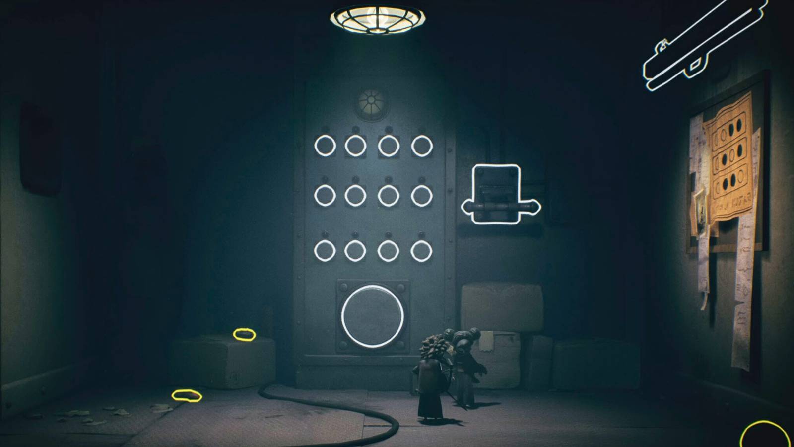 Button Puzzle Solution in Little Nightmares 3 (Carnevale)