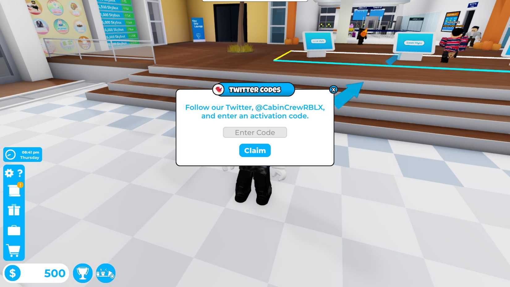 Roblox Cabin Crew Simulator Codes