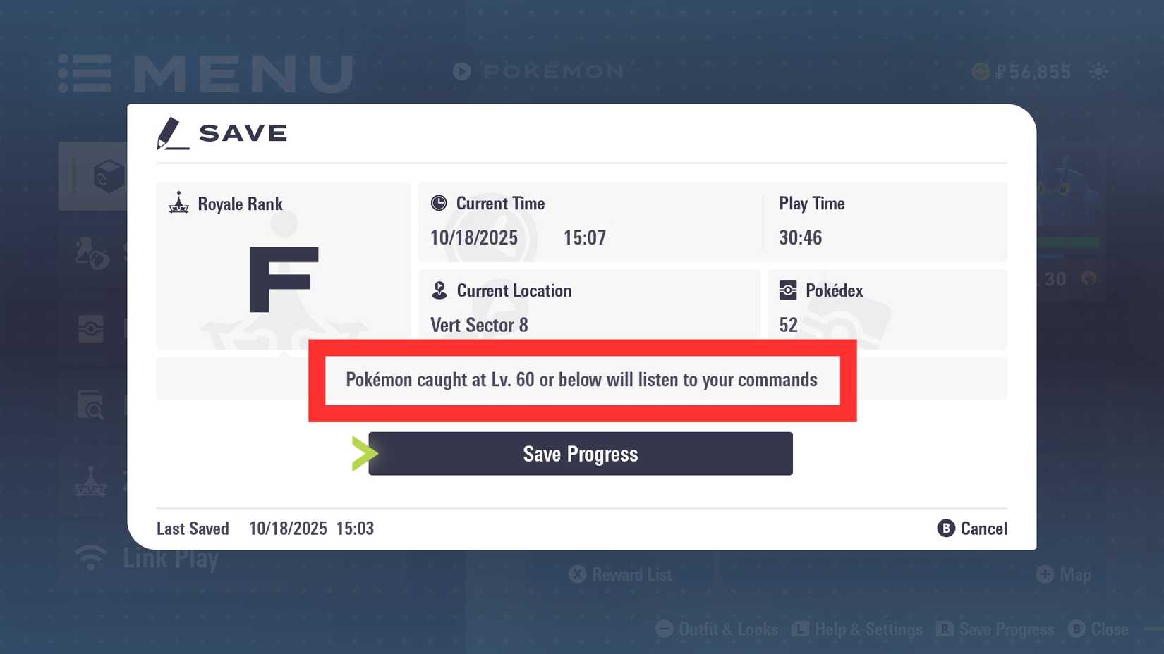 Pokemon Legends Z-A: How Does Obedience Work?