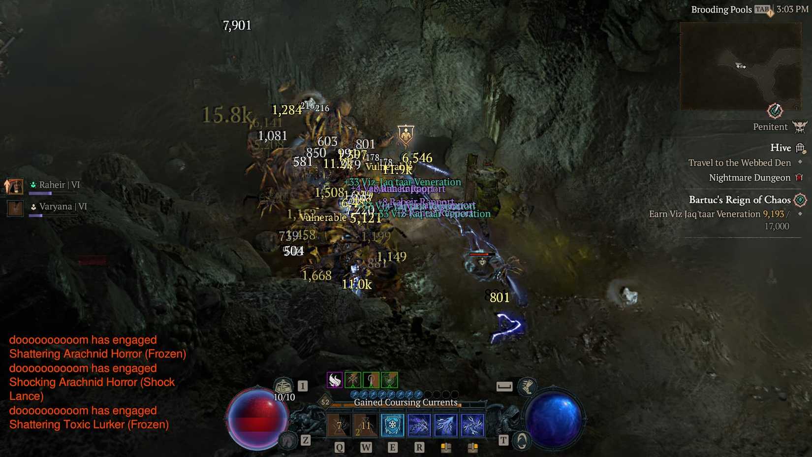 Crackling Energy Sorcerer Leveling Build for Diablo 4 Season 10