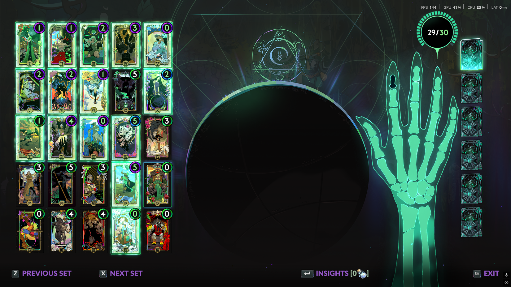 Best Arcana Card Builds in Hades 2