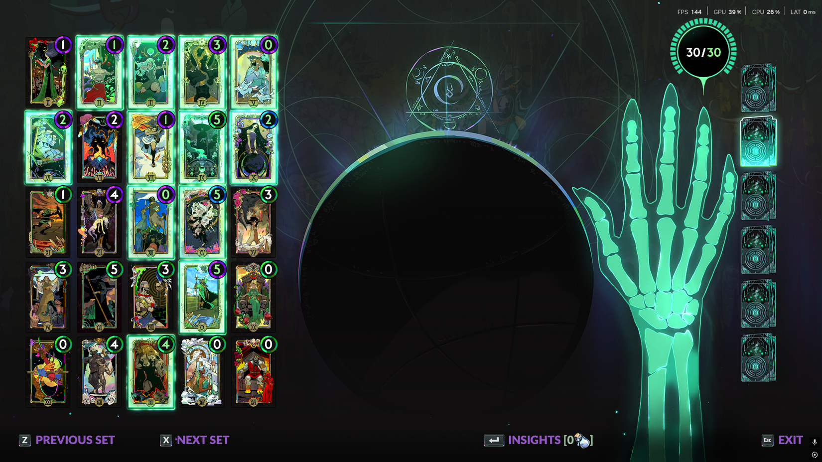 Best Arcana Card Builds in Hades 2