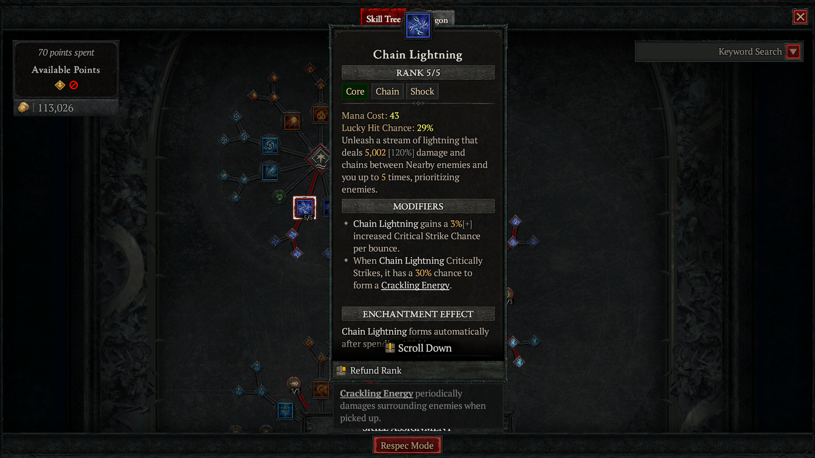 Crackling Energy Sorcerer Leveling Build for Diablo 4 Season 10