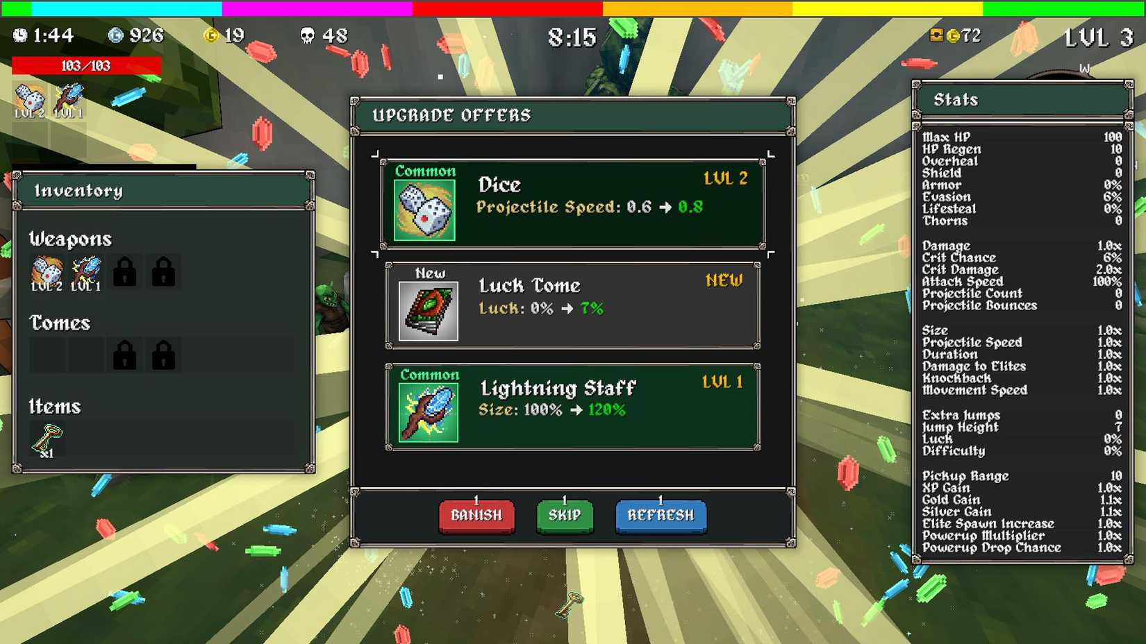 Best Dicehead Build in Megabonk