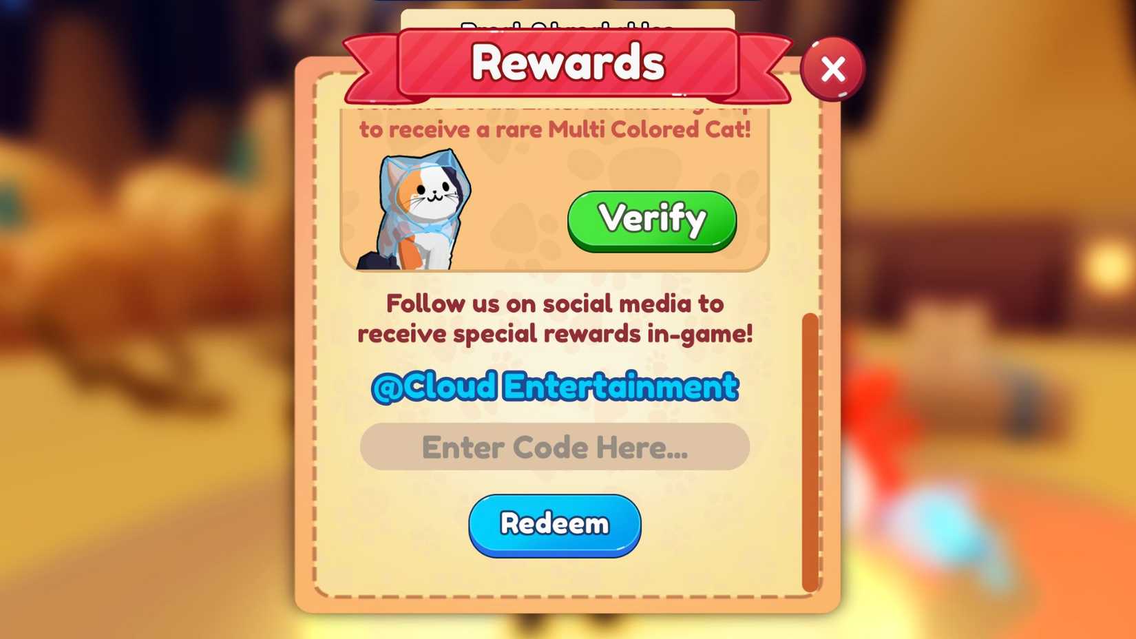 Roblox Meow Simulator Codes