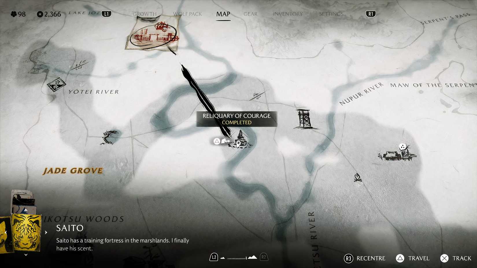 How to Solve Reliquary of Courage Riddle in Ghost of Yotei