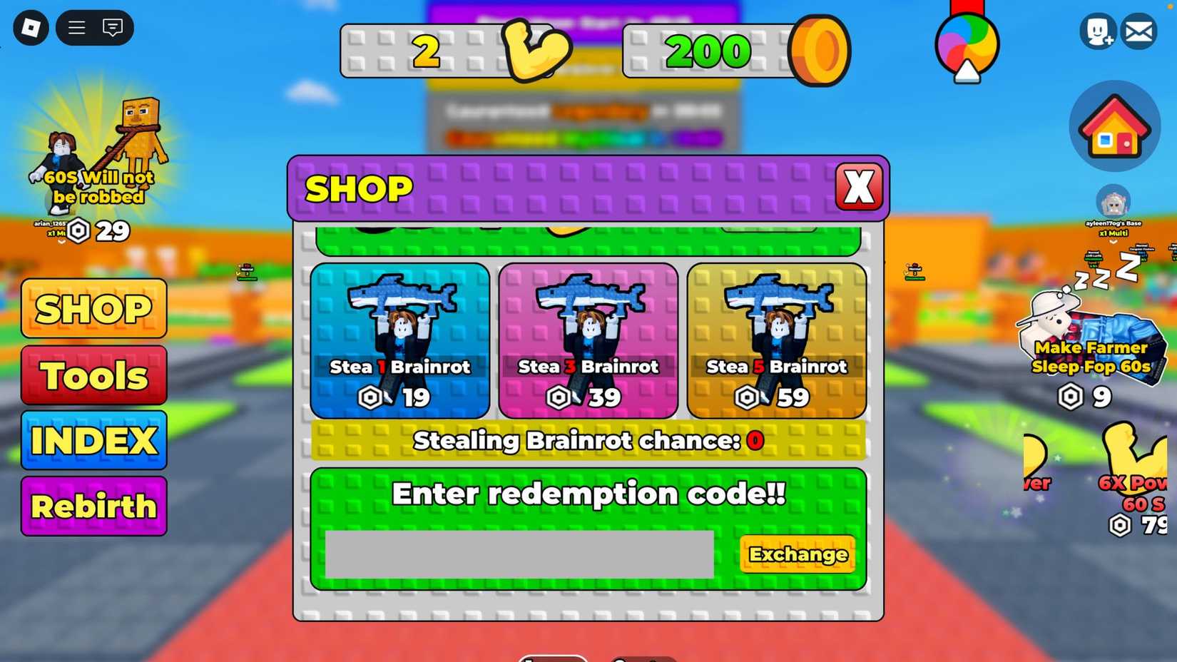 Roblox Rope a Brainrot Codes