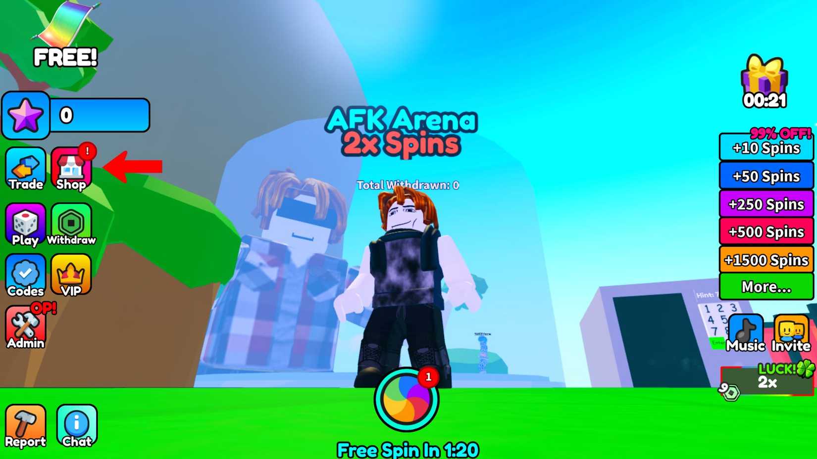 Roblox Spin For Free Codes