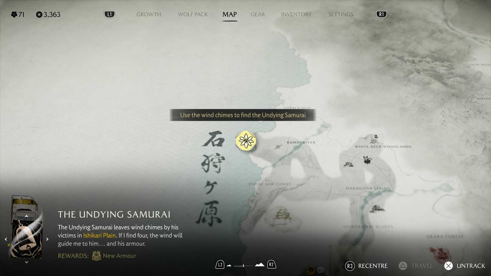 The Undying Samurai Guide in Ghost of Yotei