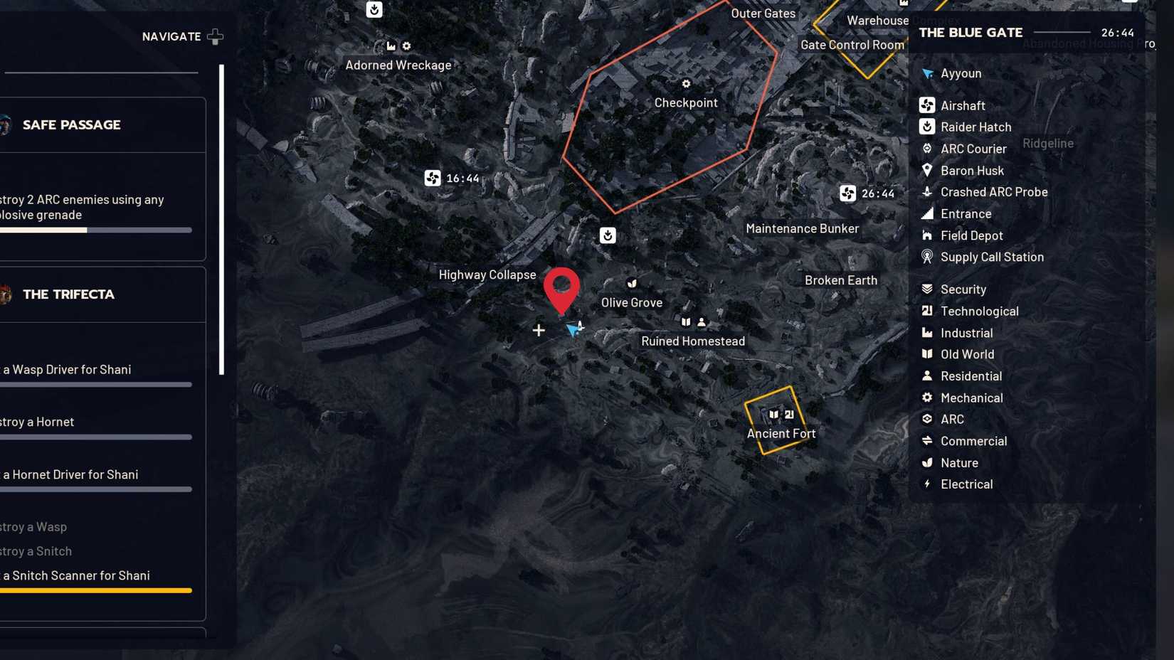 ARC Raiders: All Infrastructure Locations in A First Foothold Quest