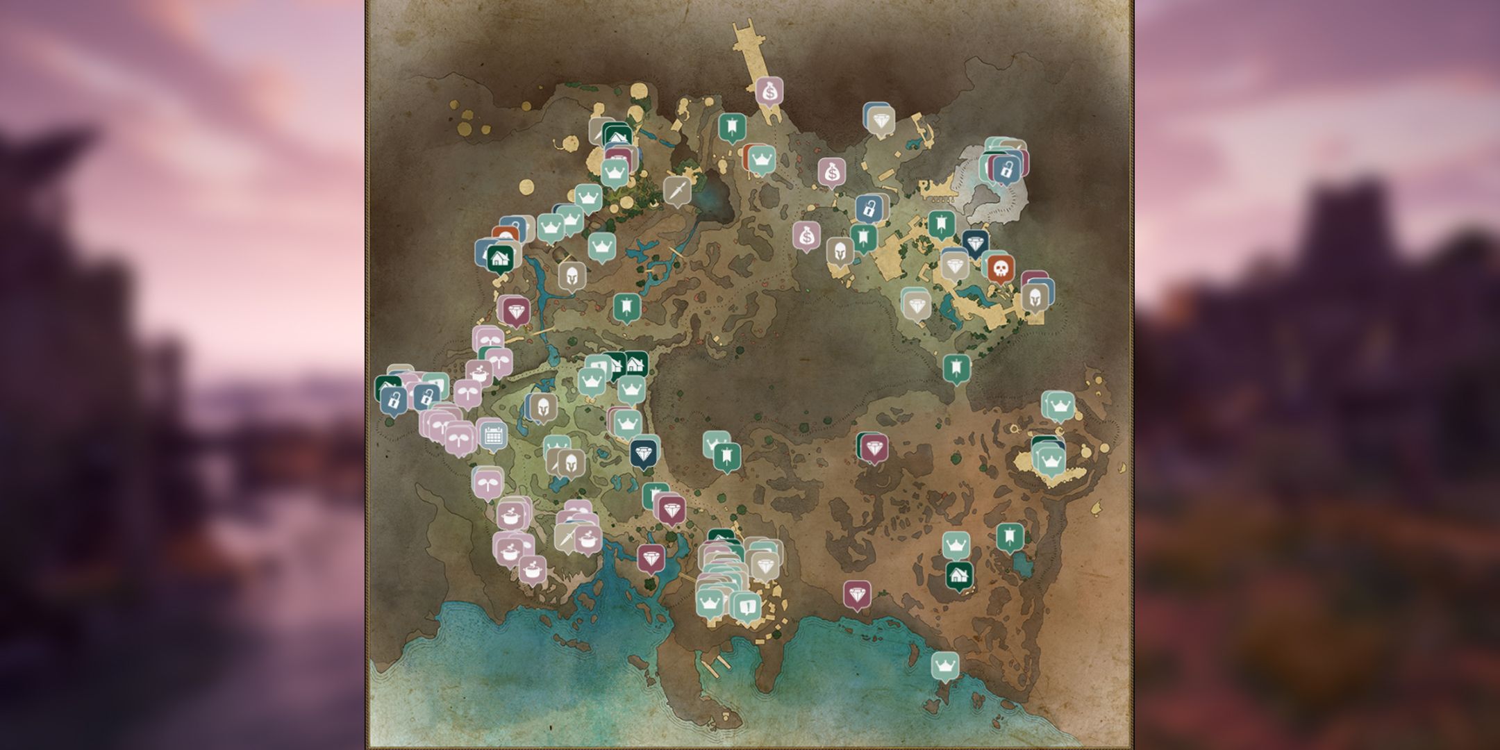 Avowed: Shatterscarp Interactive Map