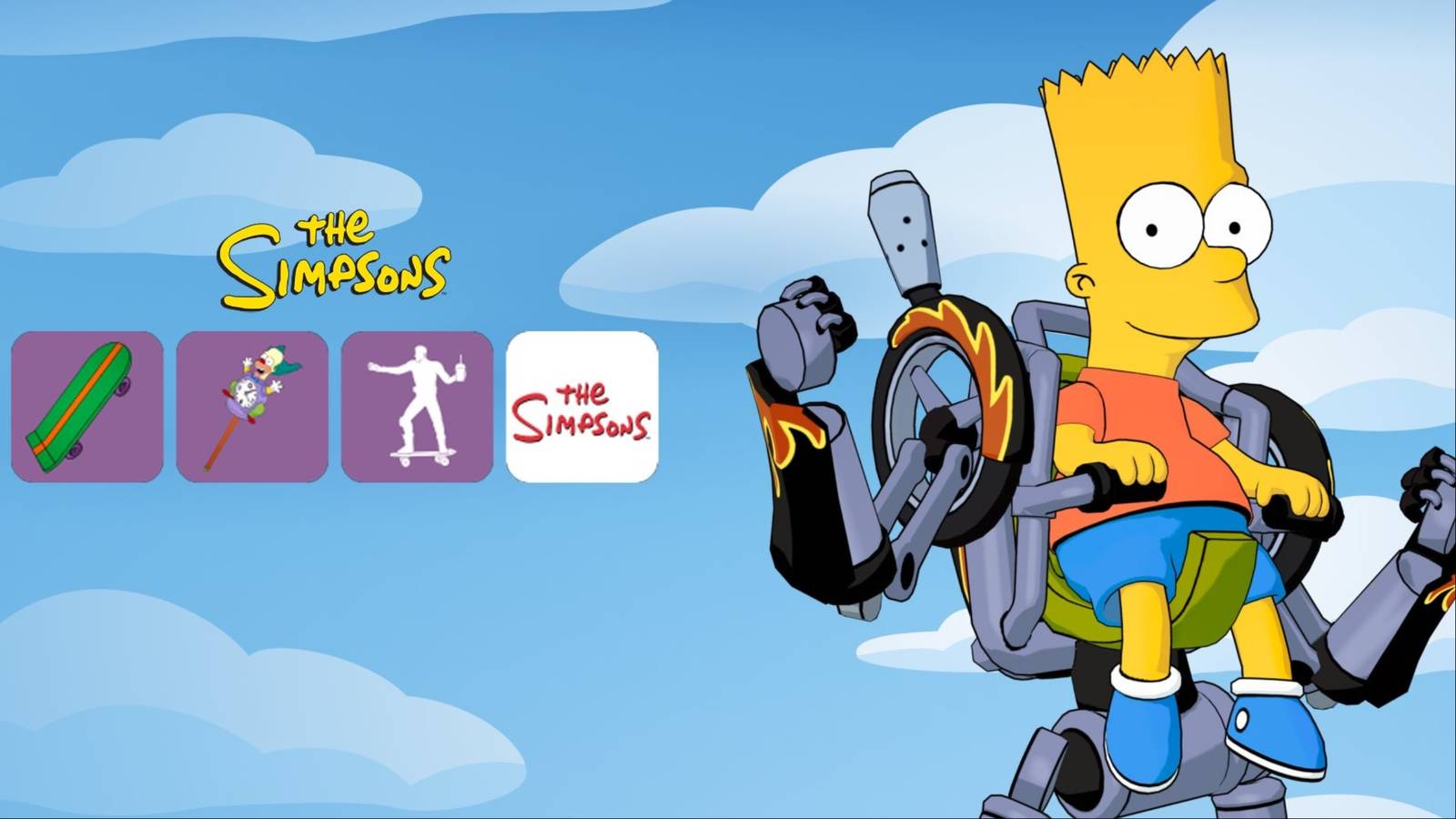 Fortnite: Bart Simpson Cosmetic Showcase