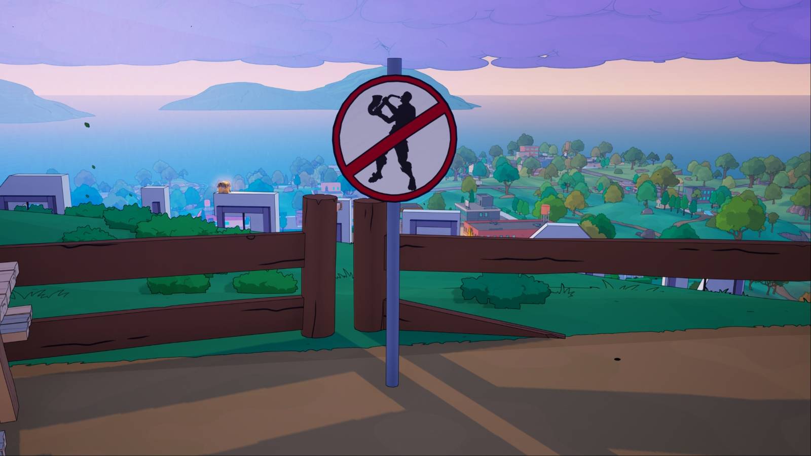 Where to Find Signs Changed by Homer in Fortnite