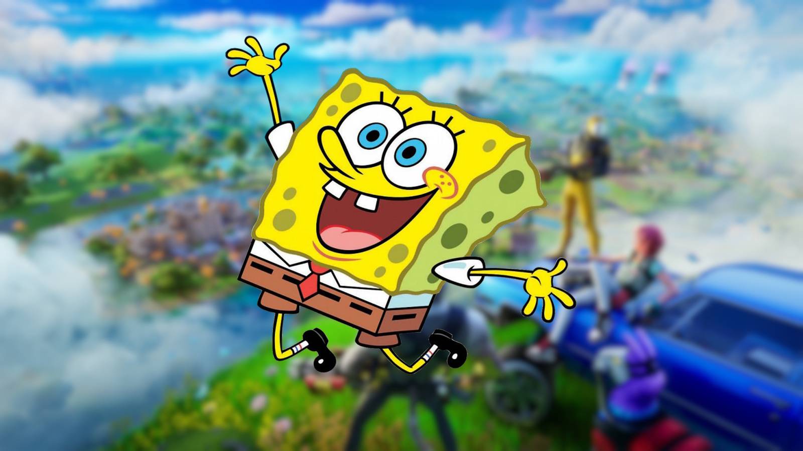 Fortnite Leaks SpongeBob SquarePants Crossover