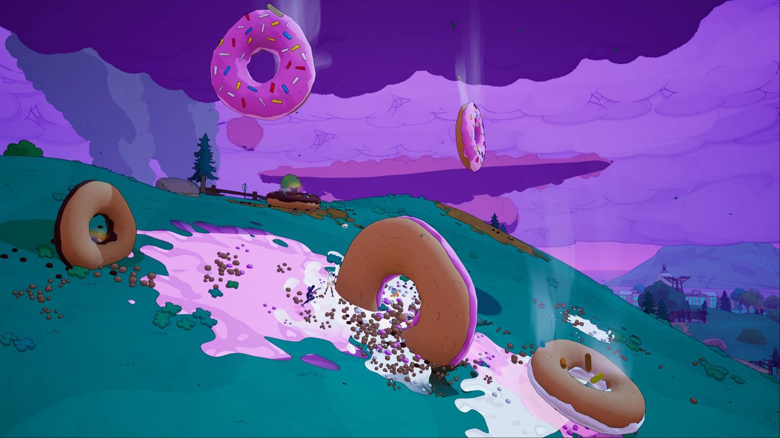 Fortnite: How to Collect Dangerous Objects in a Donut Storm