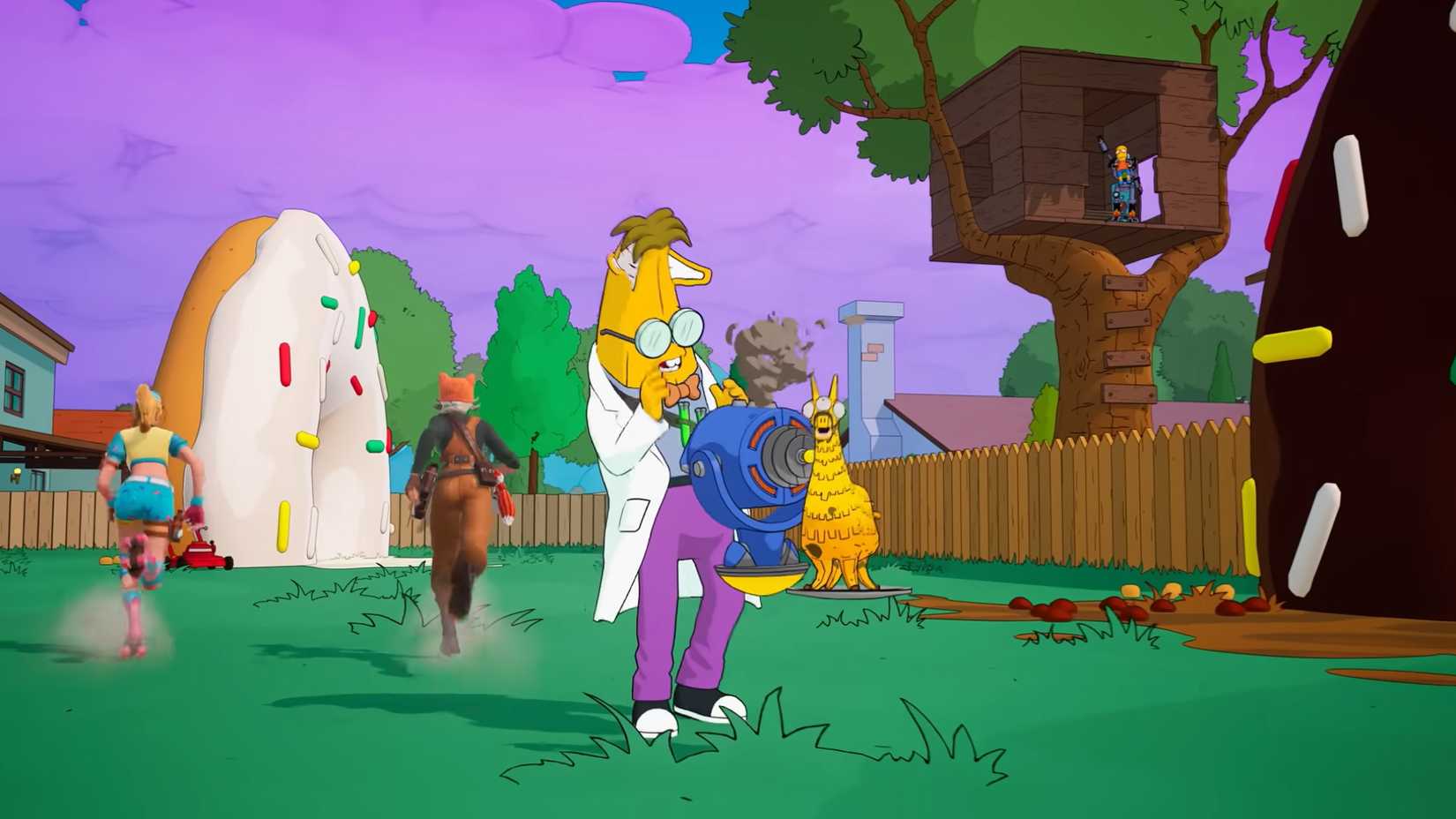 Fortnite Reveals New Gameplay Features and Simpsons Skins