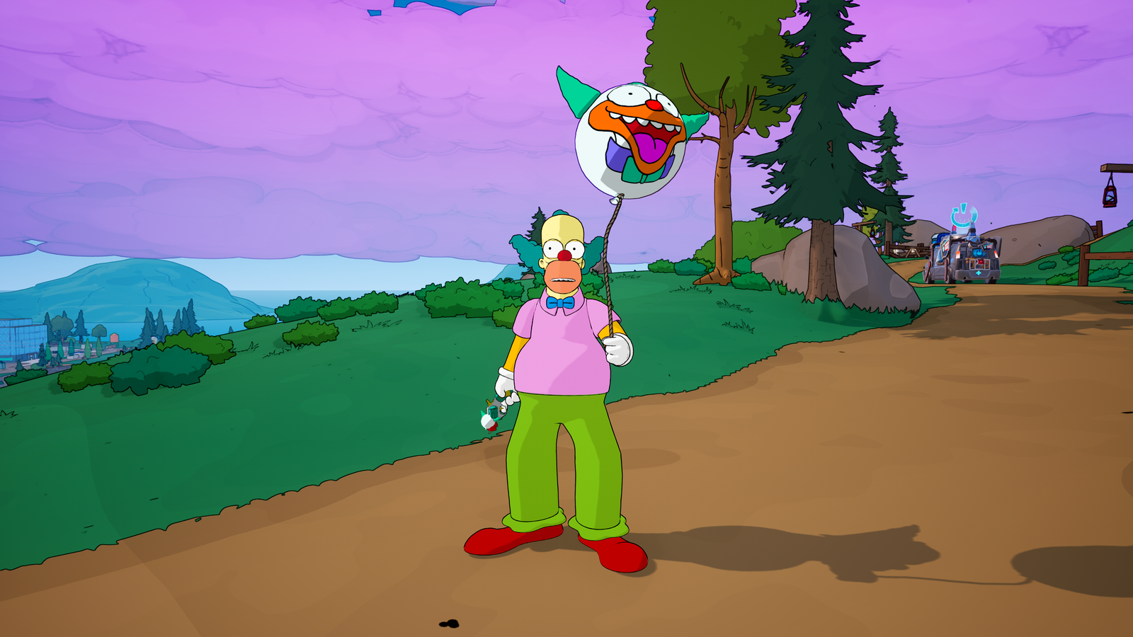 How to Get Krusty's Mr. Blasty in Fortnite Simpsons