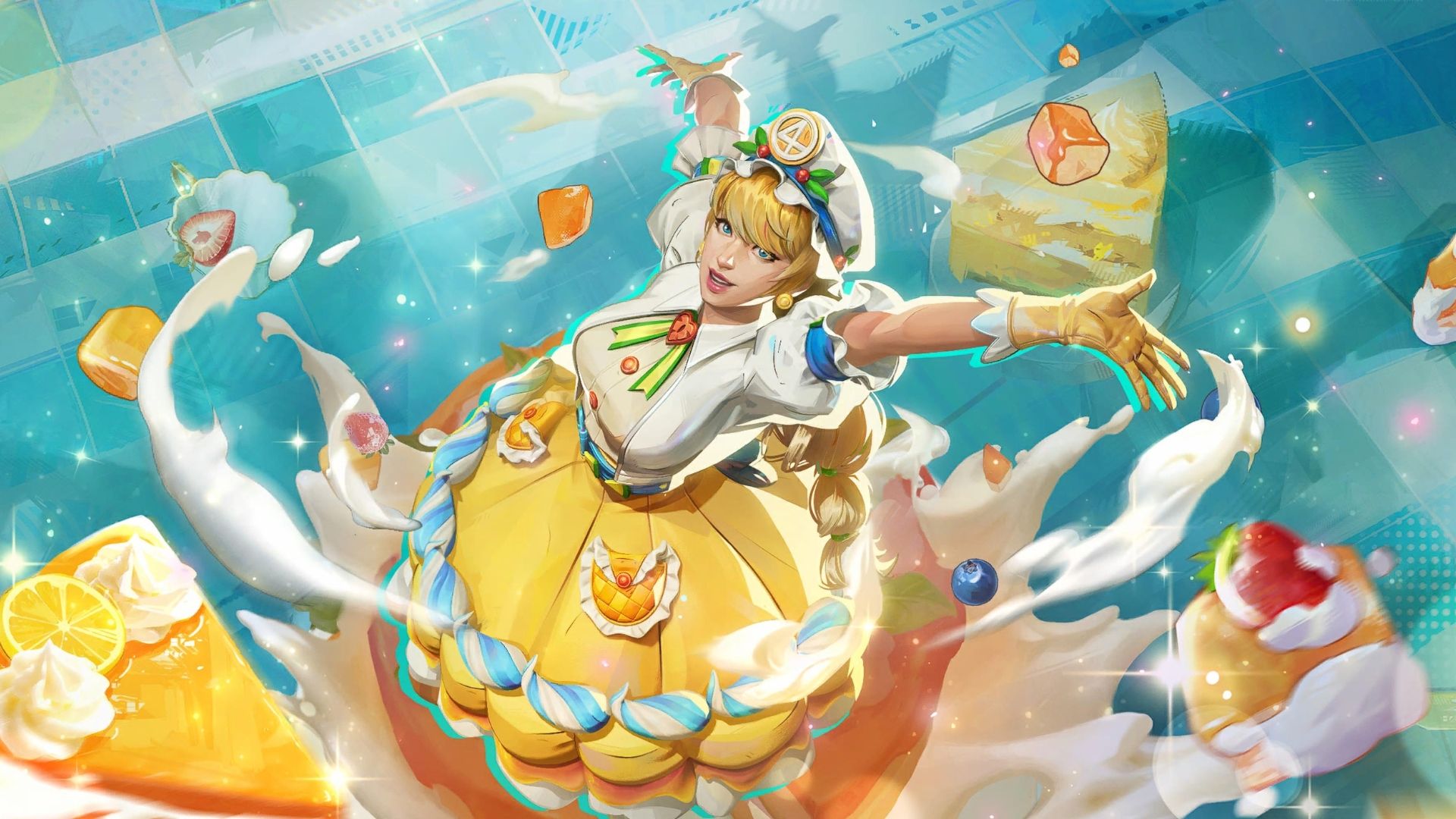 Invisible Woman Disappearing Dessert skin di event ulang tahun Marvel Rivals