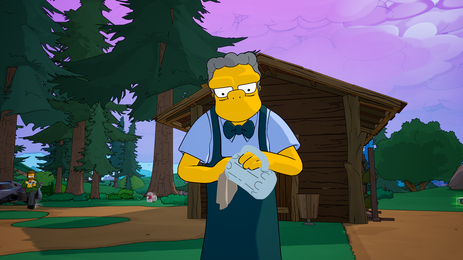 Moe & Mythic Location in Fortnite Simpsons