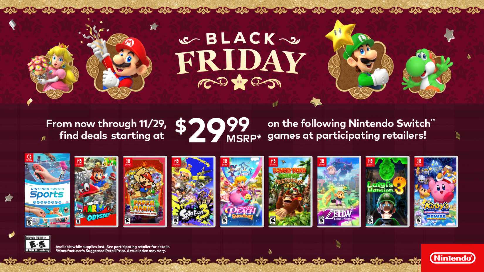 Diskon Black Friday Nintendo, Penawaran Konsol