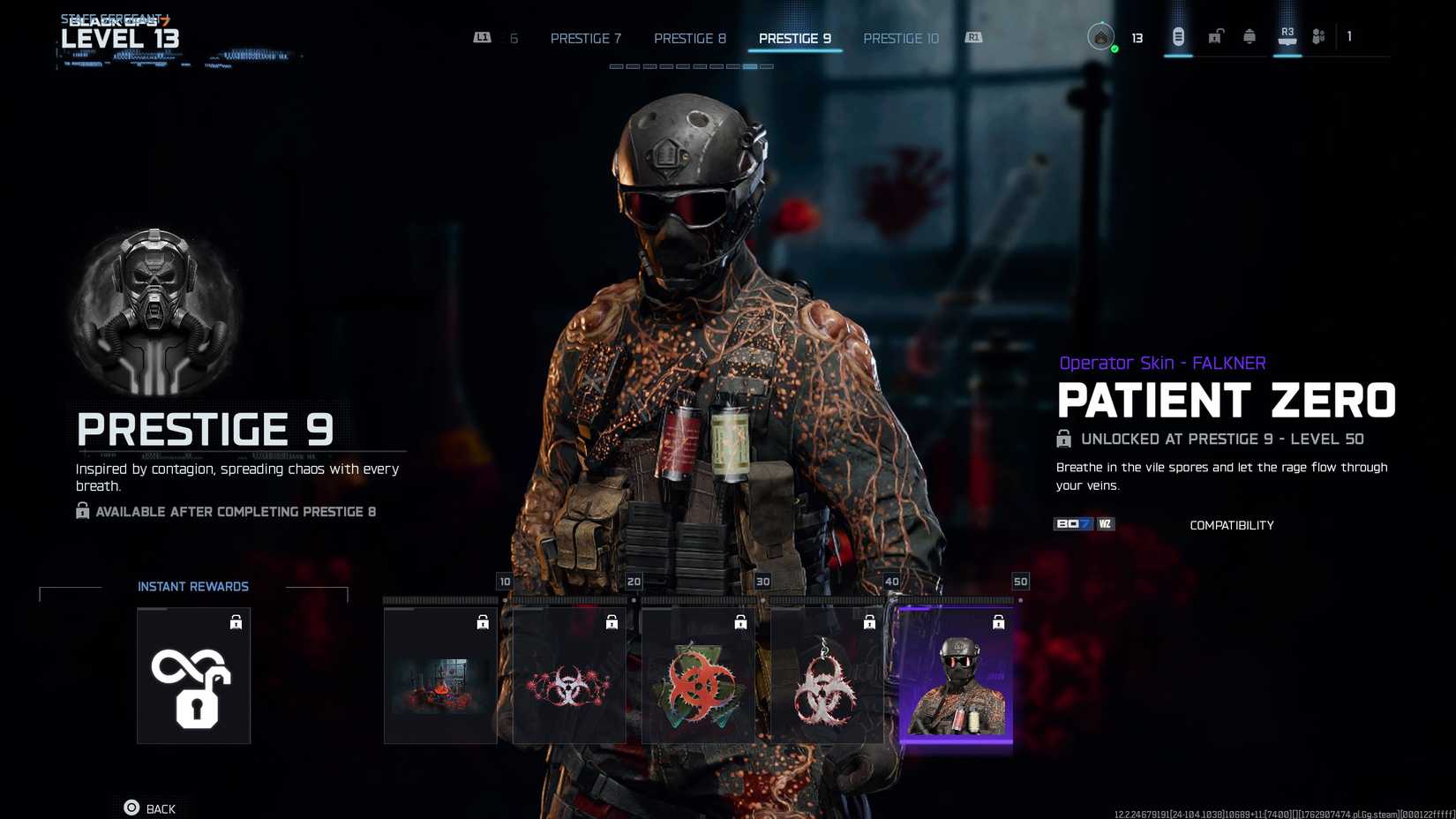 All Black Ops 7 Prestige Rewards